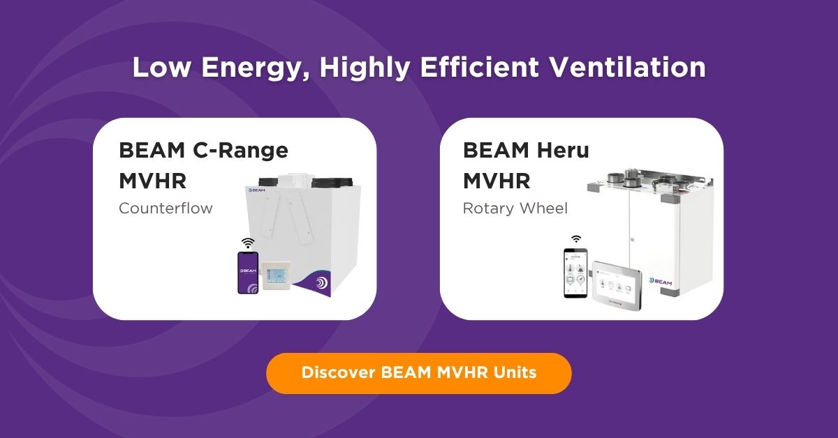 Buy Heat Recovery Ventilation Systems - MVHR units | BEAM – Beam Vacuum ...