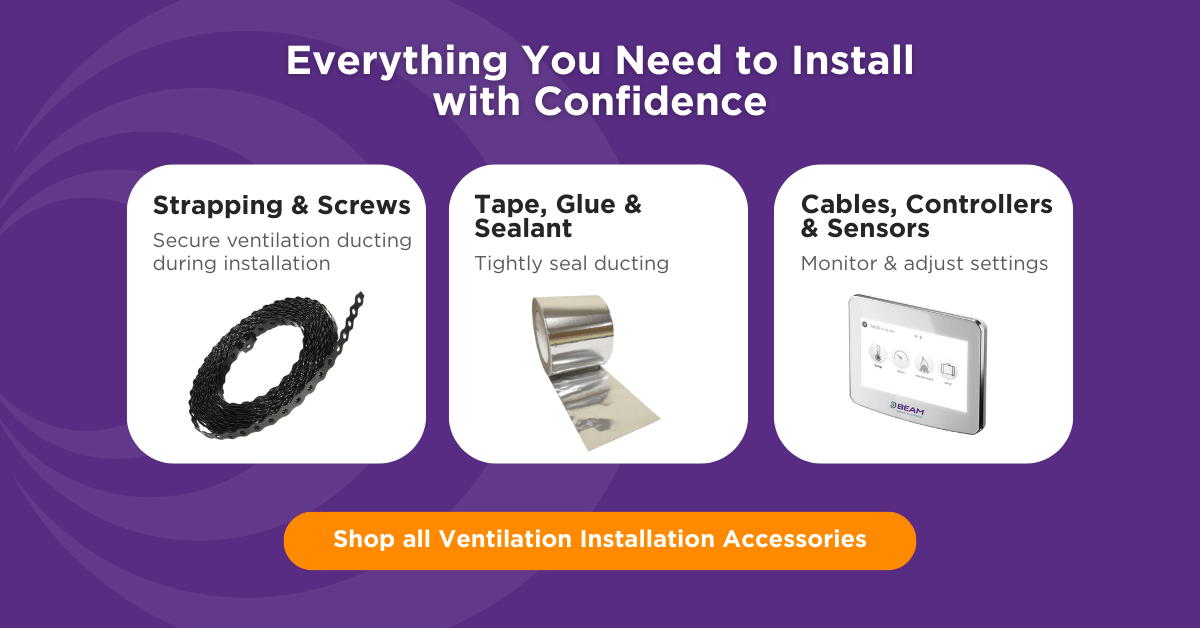 Shop Installation Accessories for Ventilation Systems | BEAM – Beam ...